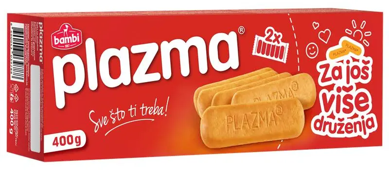 Bambi Keks Plazma, 400g