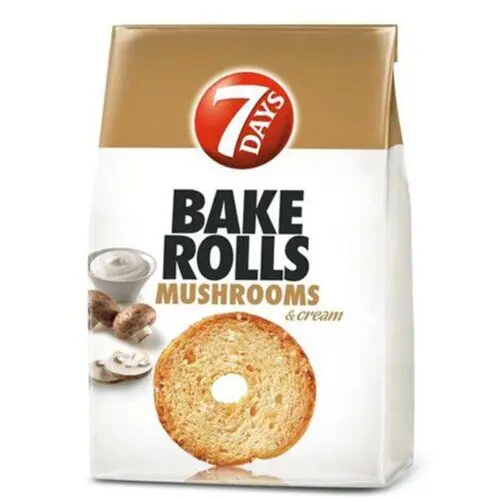 7Days Bake rolls mushroom, 80g