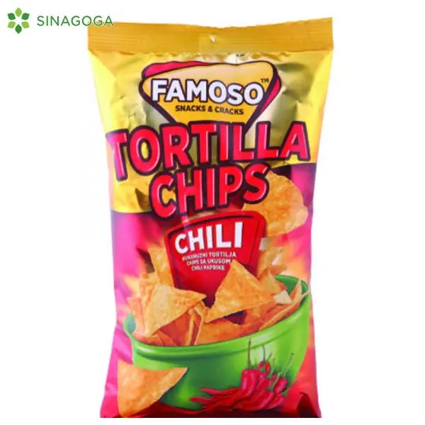 Famoso Tortilla čips chili, 85g