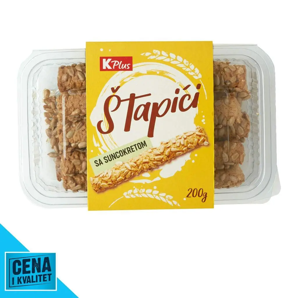 K Plus Štapići sa suncokretom, 200g