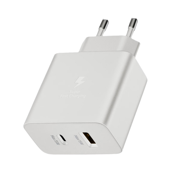 Ku?ni punja? Fast Charging Adapter za Samsung PD 35W sa kablom Type-C na Type-C beli