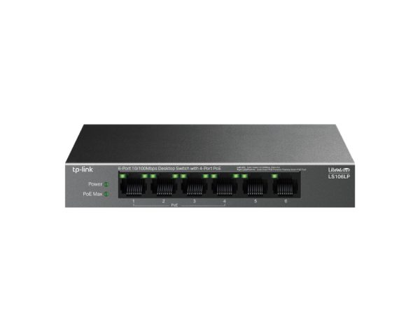 TP-LINK_ LS106LP(UN) 6-port 10/100mbps Desktop switch