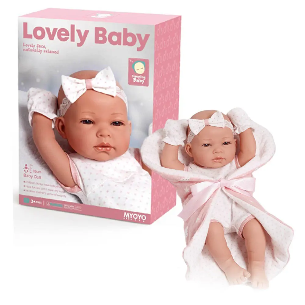 Myoyo Beba lutka Lovely baby, 38cm