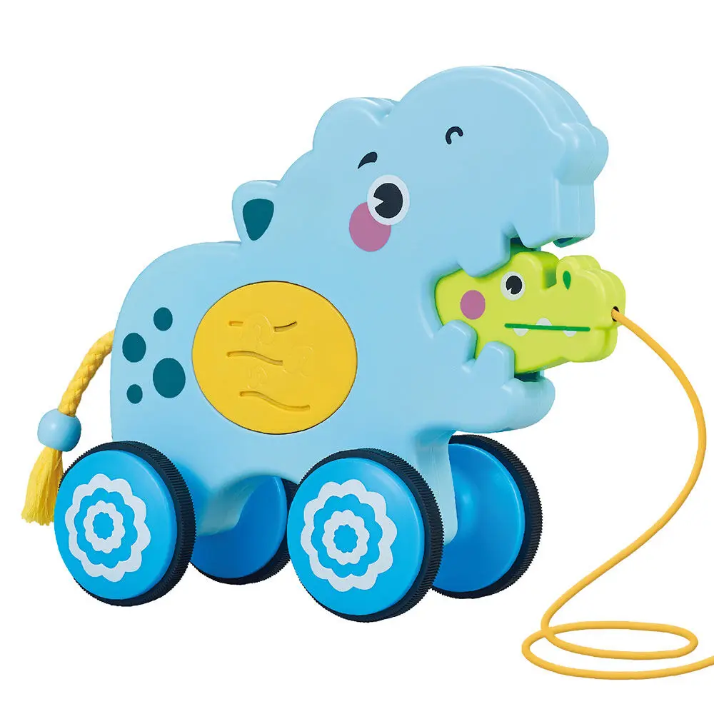 Youleen Interaktivna igračka za bebe Hippo, Plava