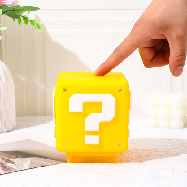 Lampa Super Mario Question Block