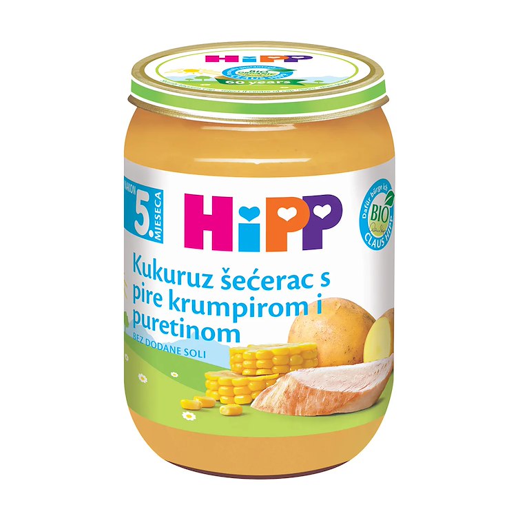 HIPP 6200 kukuruzni krompir ćureća kaša 190 gr