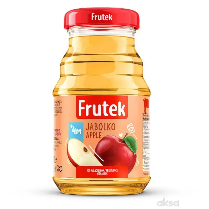 Frutek Sok za decu od jabuke, 125 ml