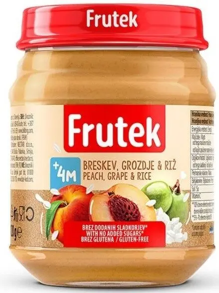 Frutek Kašica za bebe od breskve, 120 g
