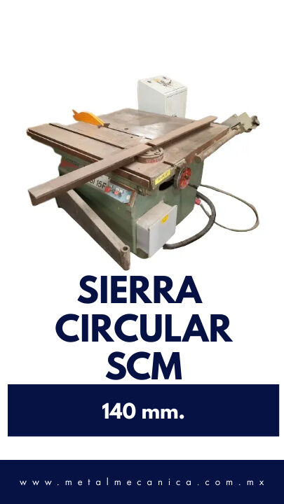 SCM cirkular za metal