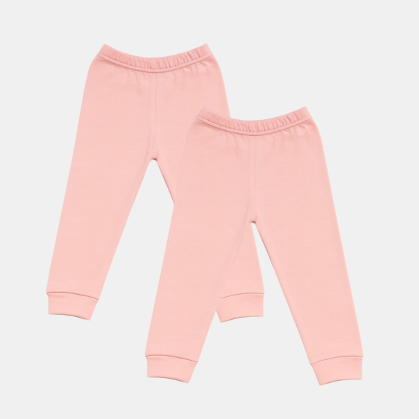 Mafimi Pamučne Pantalonice set od 2 - puder