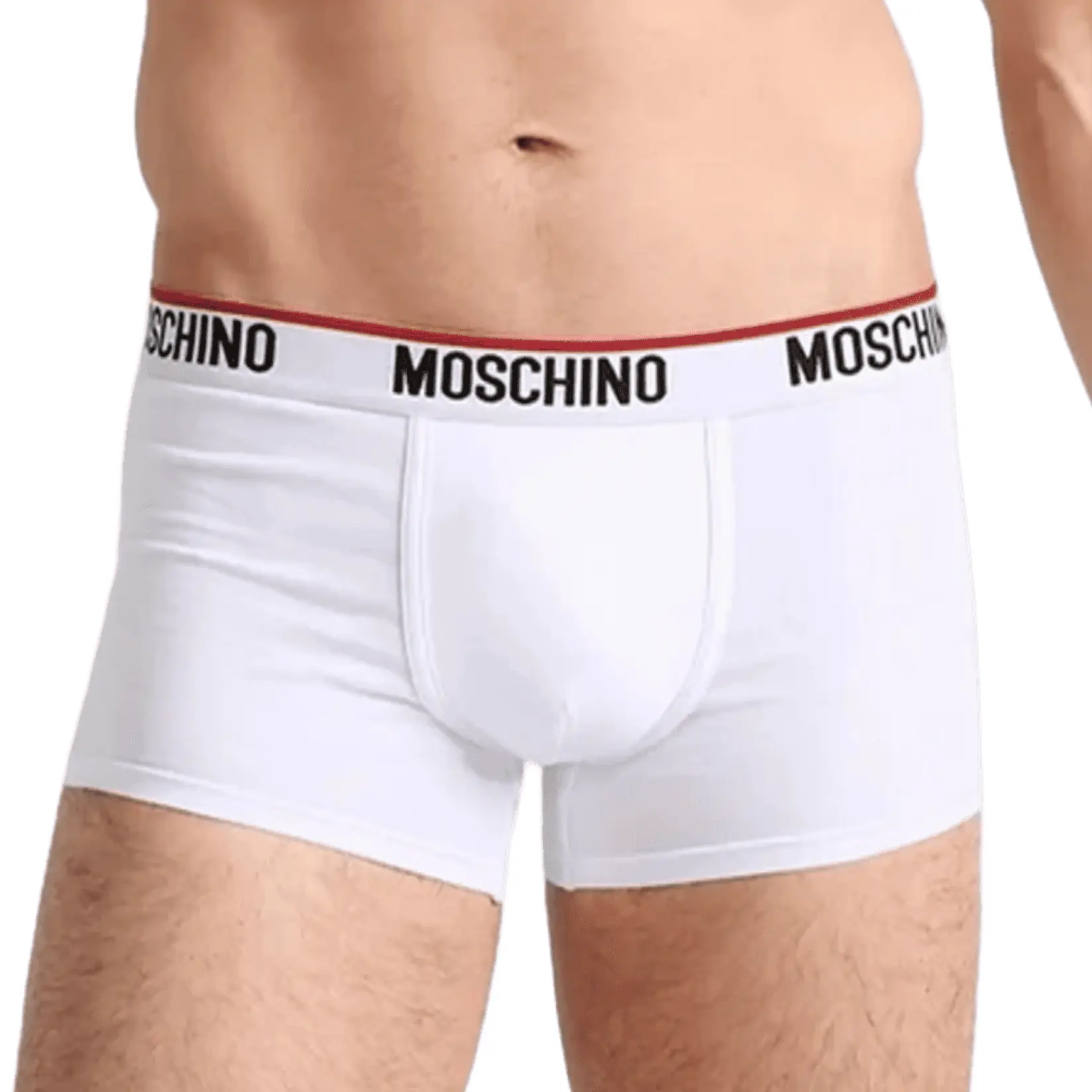 Moschino Set muških bokserica, 2 komada, Beli