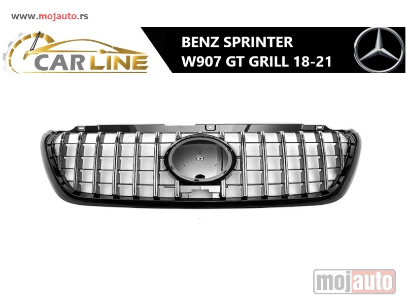 MERCEDES SPRINTER W907 GT PREDNJI GRILL 18-21