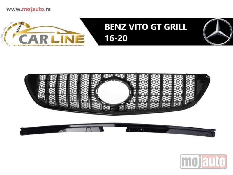 MERCEDES V VITO GT PREDNJI GRILL 16-20