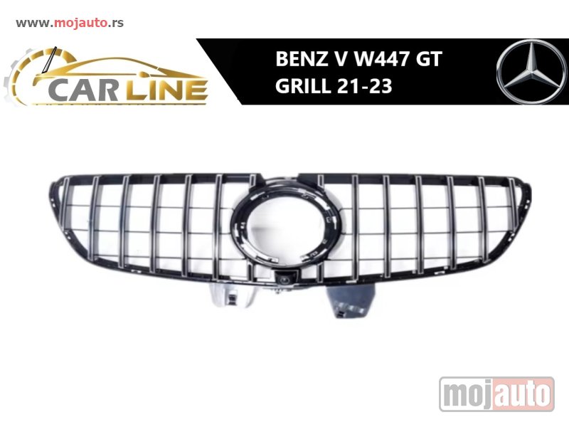 MERCEDES V W447 GT PREDNJI GRILL 21-23