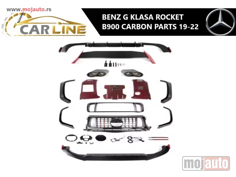 MERCEDES G KLASA ROCKET B900 CARBON KIT 19-22