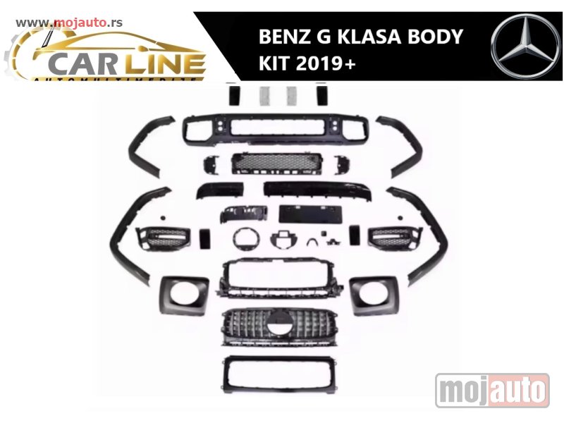 MERCEDES G KLASA BODY KIT 2019+