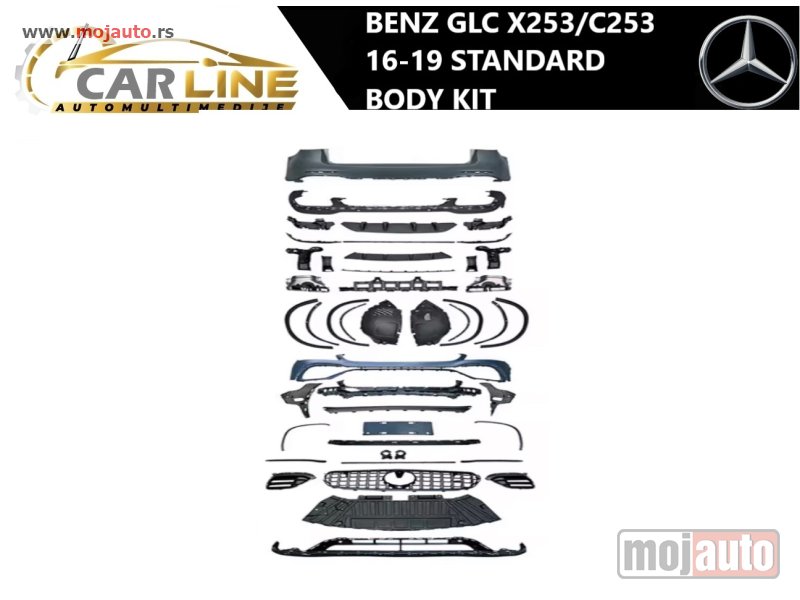 MERCEDES GLC X253/C253 BODY KIT 16-19
