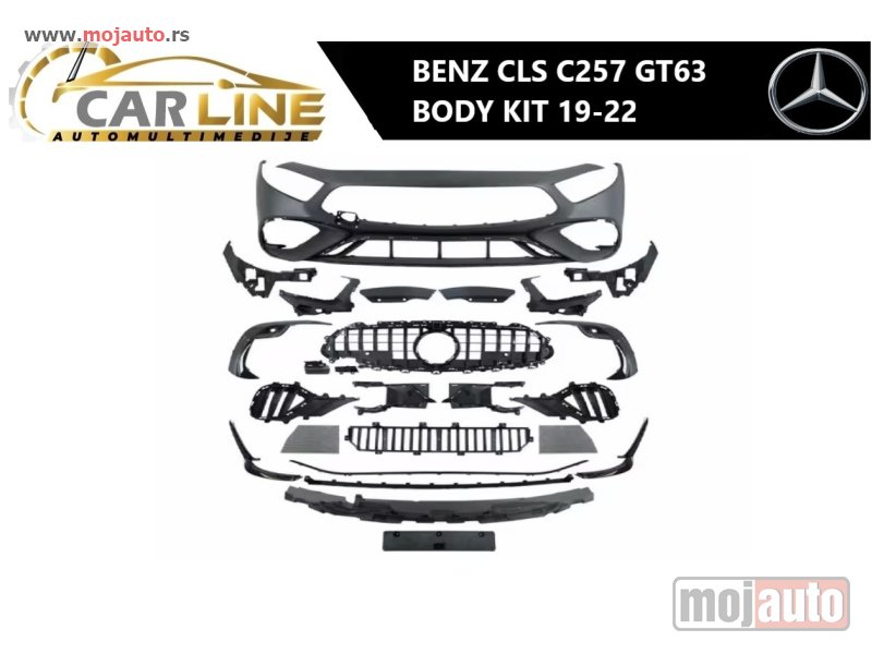 MERCEDES CLS C257 GT63 BODY KIT 19-22