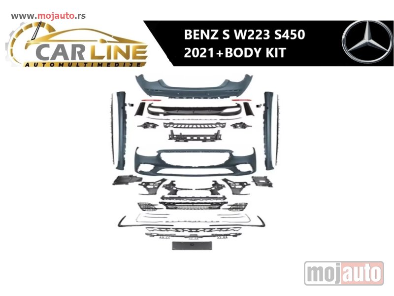 MERCEDES S W223 S450 BODY KIT 2021+