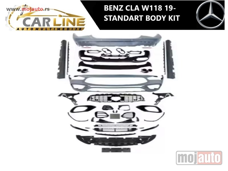 MERCEDES CLA W118 STANDARD BODY KIT 19-