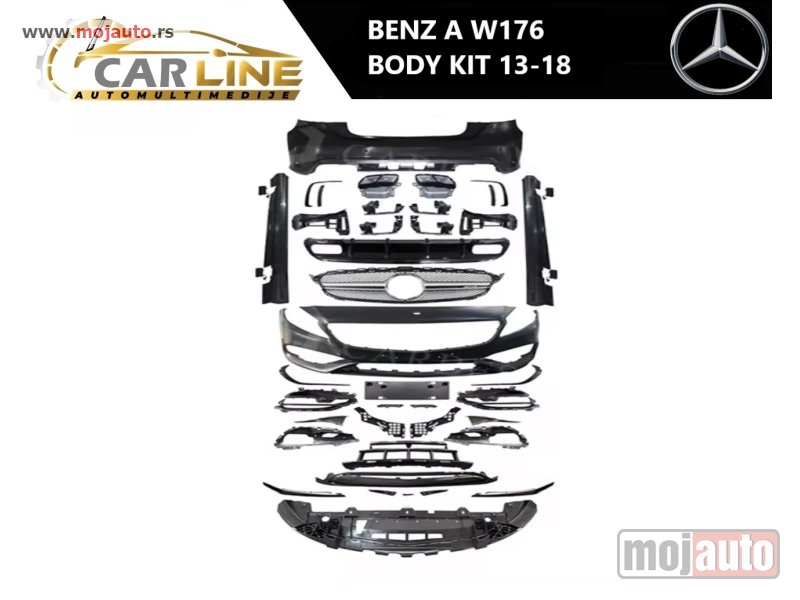 MERCEDES A W176 BODY KIT 13-18