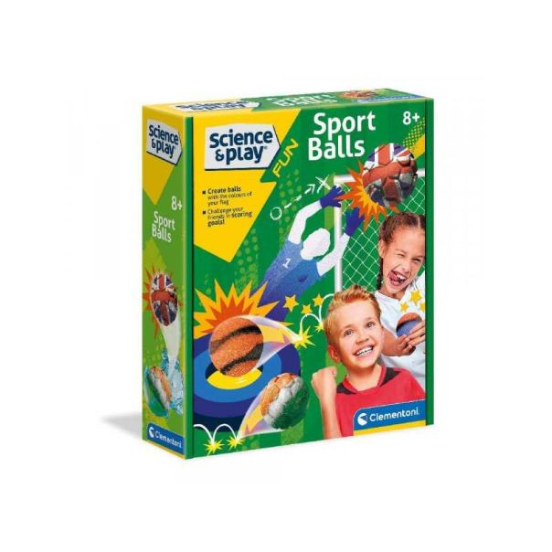 CLEMENTONI Crazy balls soccer set