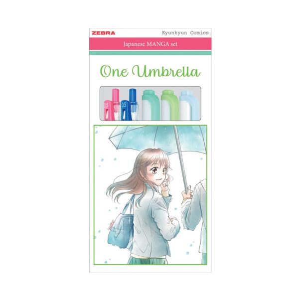 ZEBRA Kreativni set Manga One Umbrella 56531