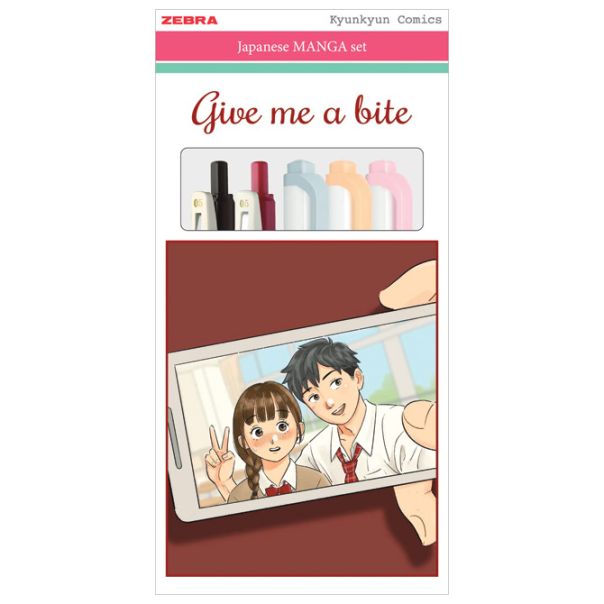 ZEBRA Kreativni set Manga Give me a bite 56536