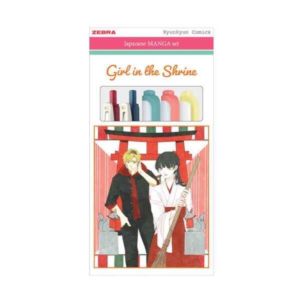 ZEBRA Kreativni set Manga Girl in the Shrine 56535