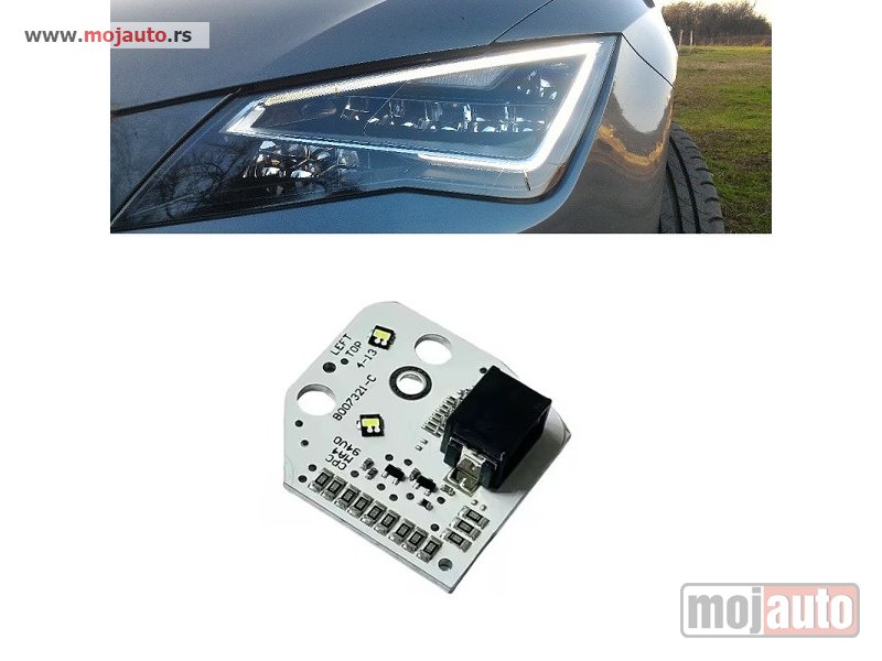 LED plocica, LED DRL driver Seat leon levi far