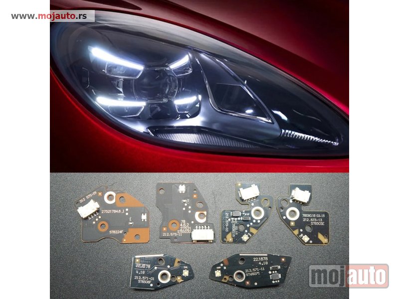 LED plocice, LED DRL driver Porsche macan levi far