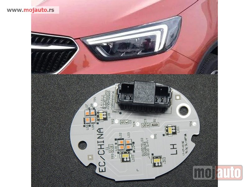 LED plocica, LED DRL driver Opel mokka levi far