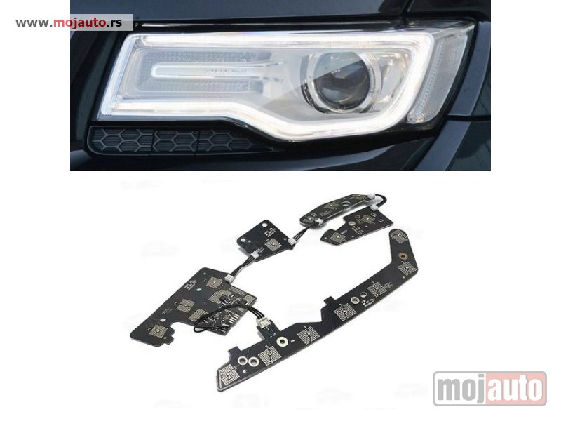 LED plocica, LED DRL driver Jeep desni far