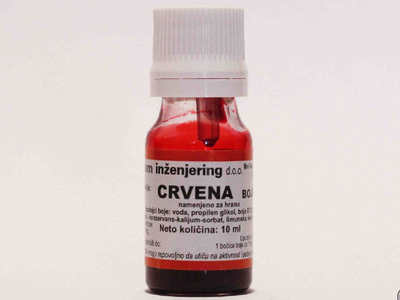 CRVENA BOJA 10ML