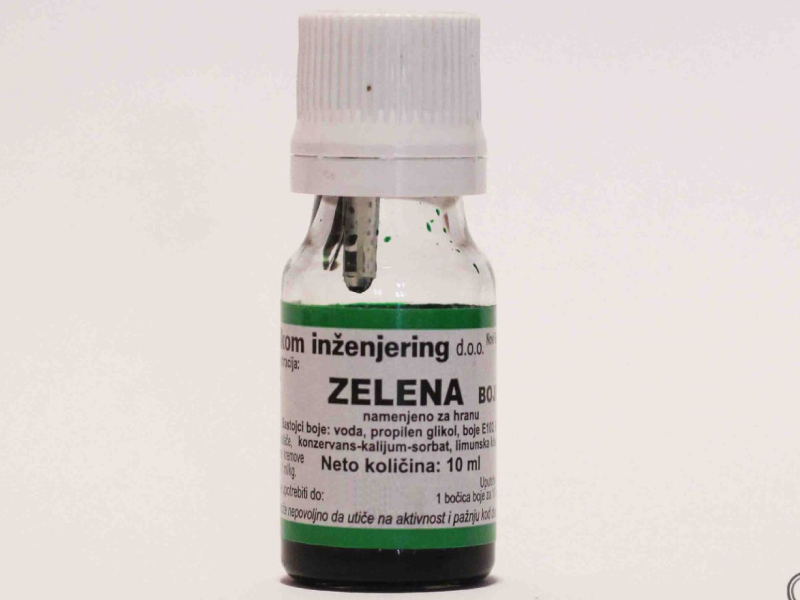 ZELENA BOJA 10ML