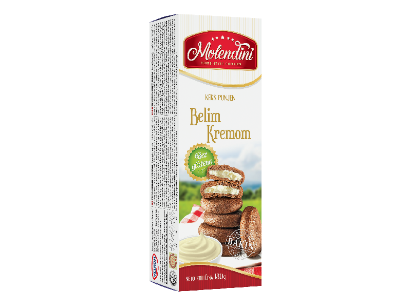 KEKS BEZ GLUTENA BELI KREM 180G