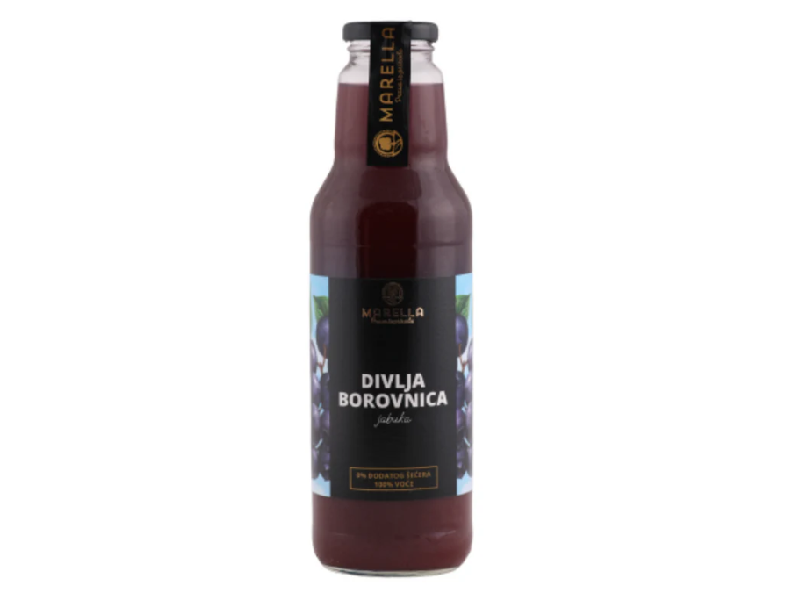 DIVLJA BOROVNICA JABUKA 0,75L