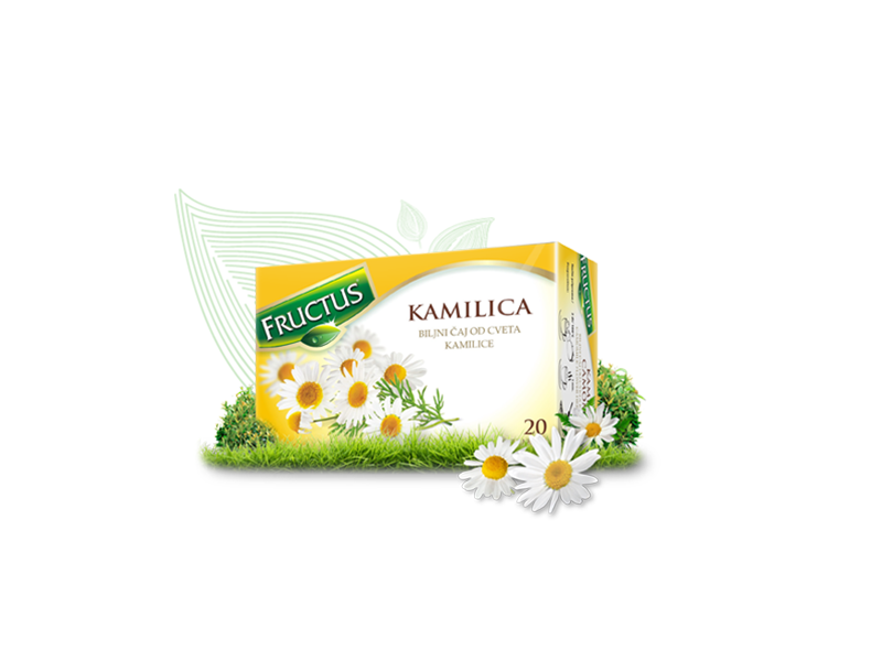 ČAJ KAMILICA-20% GRATIS -Classic 24g(24x1g) - FRUCTUS