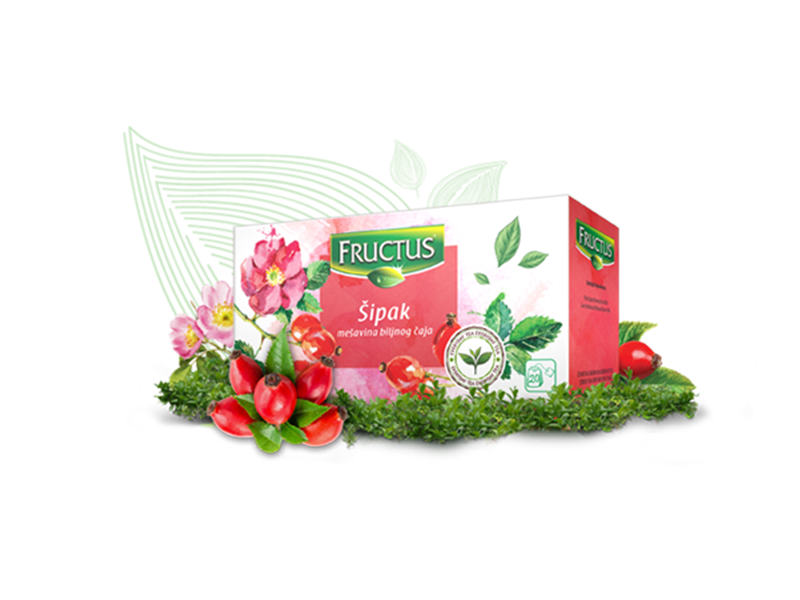 ČAJ ŠIPAK- Everyday 40g(20x2g) - FRUCTUS