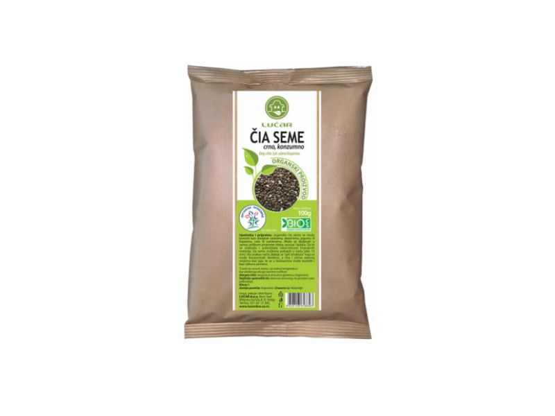 ČIA SEME ORGANIC 100g