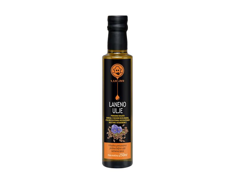 LANENO ULJE 250ML - LUČAR
