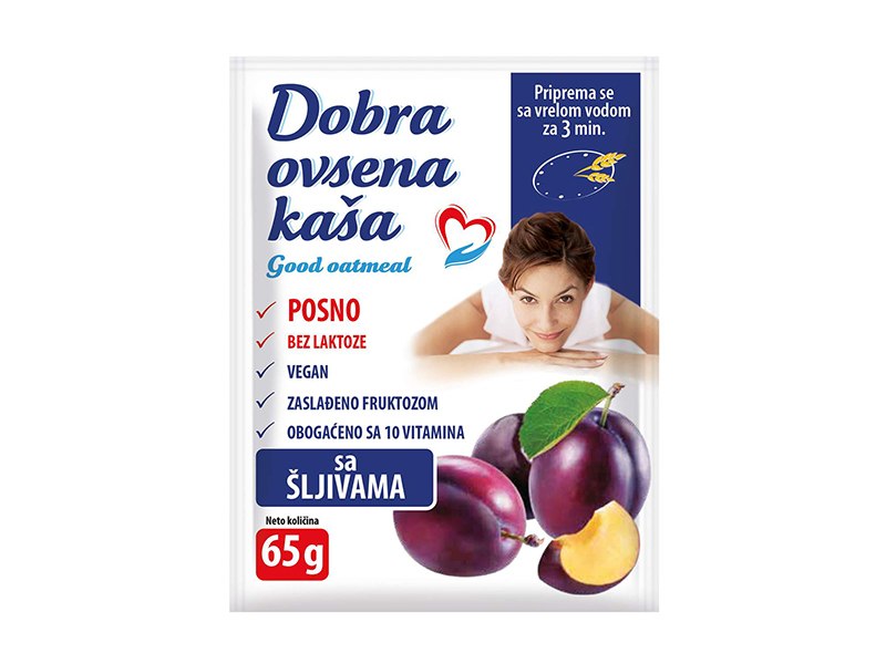 DOBRA OVS.KAŠA ŠLJIVA 65G