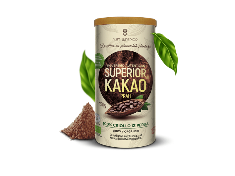KAKAO PRAH ORGANSKI CRIOLLO 150G (PERU)