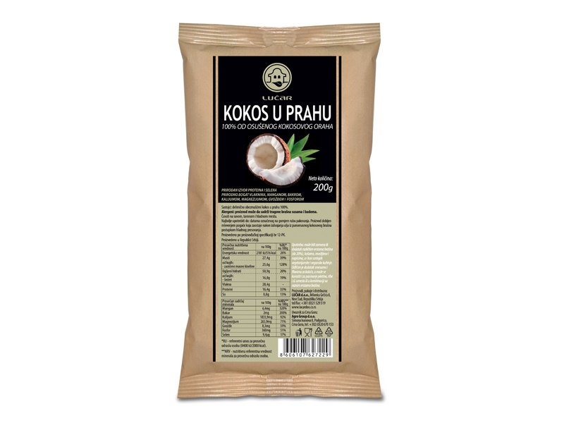 KOKOS U PRAHU PROTEIN 200G - LUČAR