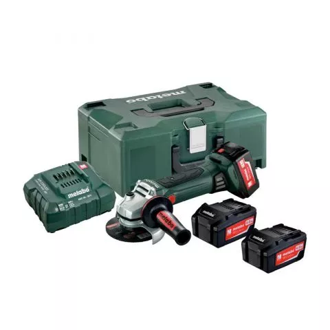 METABO - AKUMULATORSKA UGAONA BRUSILICA W 18 LTX 125 QUICK SET