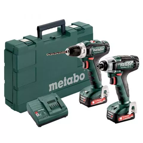 Metabo - Combo Set 2.7.1 12 V Aku udarni odvrtač i Aku bušilica/odvrtač