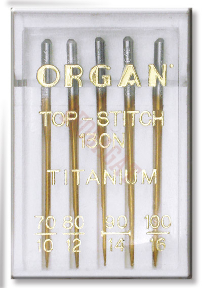 Organ Titanium 70 | 80 | 90 | 100 Igle za šivaće mašine
