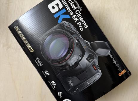 Video kamera 5k Blackmagic Pocket Cinema Camera 6K Pro