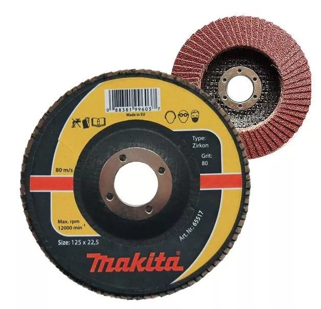 MAKITA - LAMELNI DISK 180MM G120 ZA NERĐAJUĆE ČELIKE - CIRKON ALUMINIJUM P-65604