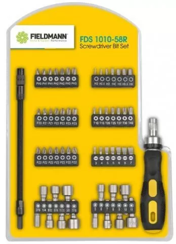 FIELDMANN FDS 1010-58R SET BITOVA SA ODVIJAČEM